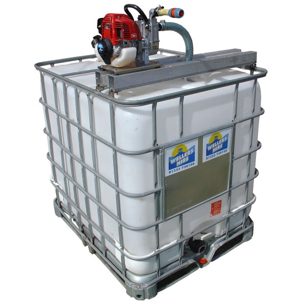 Water Bowser (1000 Litres) & Pump - Wellers Hire