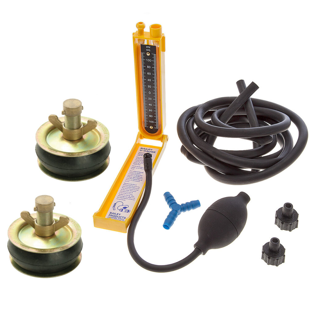 Drain Test Kit (c/w 2 Plugs) • Wellers Hire