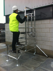 Podium Steps (1.2m - 1.45m) Anti-Surf Optional • Wellers Hire