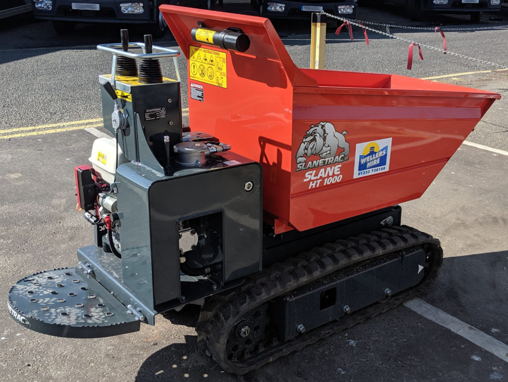 Skip Loader / Dumper (1 Tonne - Tracked) • Wellers Hire