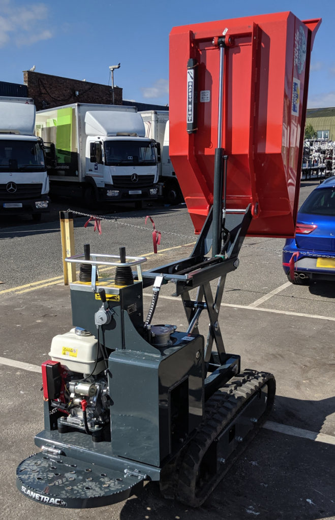 Skip Loader / Dumper (1 Tonne - Tracked) • Wellers Hire